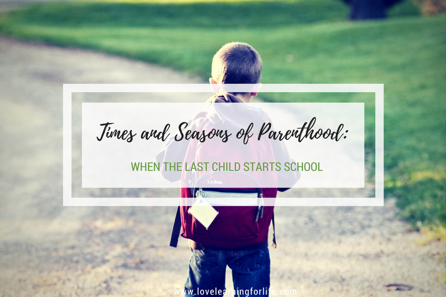 Times and Seasons of Parenthood: When the Last Child Starts School